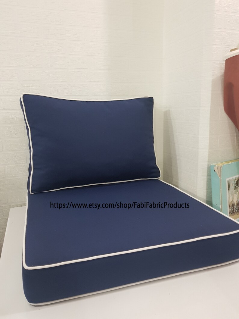 Custom Cushion Cover Custom Seat Cushion Outdoor Seat - Etsy