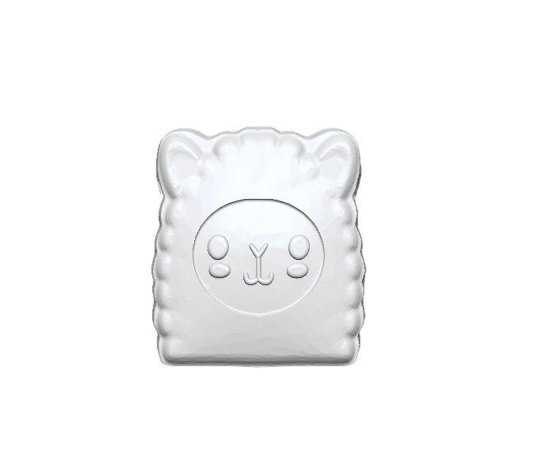 Kawaii Alpaca STL File for 3d Printing - Laser CNC Router - 3D ...
