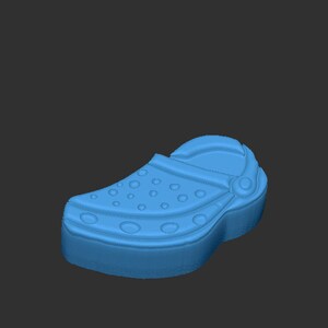 Rubber Style Slip on Shoe STL File for 3d Printing Laser CNC Router 3D ...