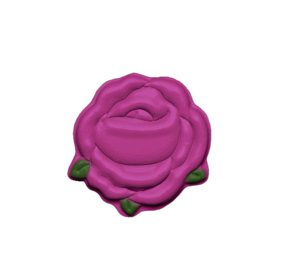 Rose STL File for 3d Printing - Laser CNC Router - 3D Printable Model ...