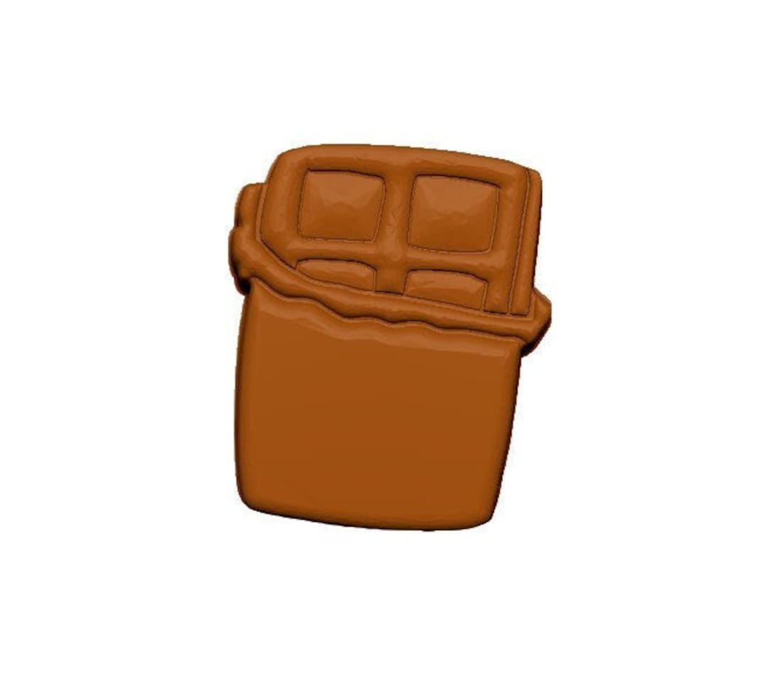 Chocolate Bar STL File for 3d Printing Laser CNC Router 3D Printable ...