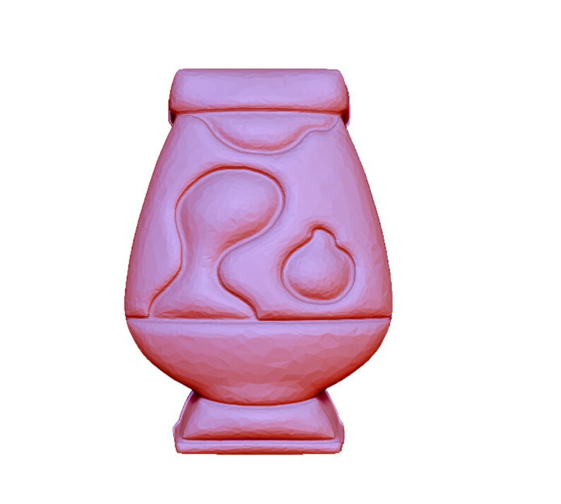 Retro Lava Lamp STL File for 3d Printing - Laser CNC Router - 3D ...