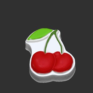 Cherries STL File for 3d Printing - Laser CNC Router - 3D Printable ...