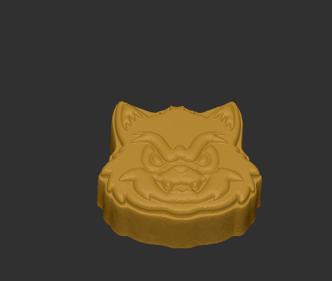 Kawaii Werewolf STL File for 3d Printing Laser CNC Router 3D Printable ...