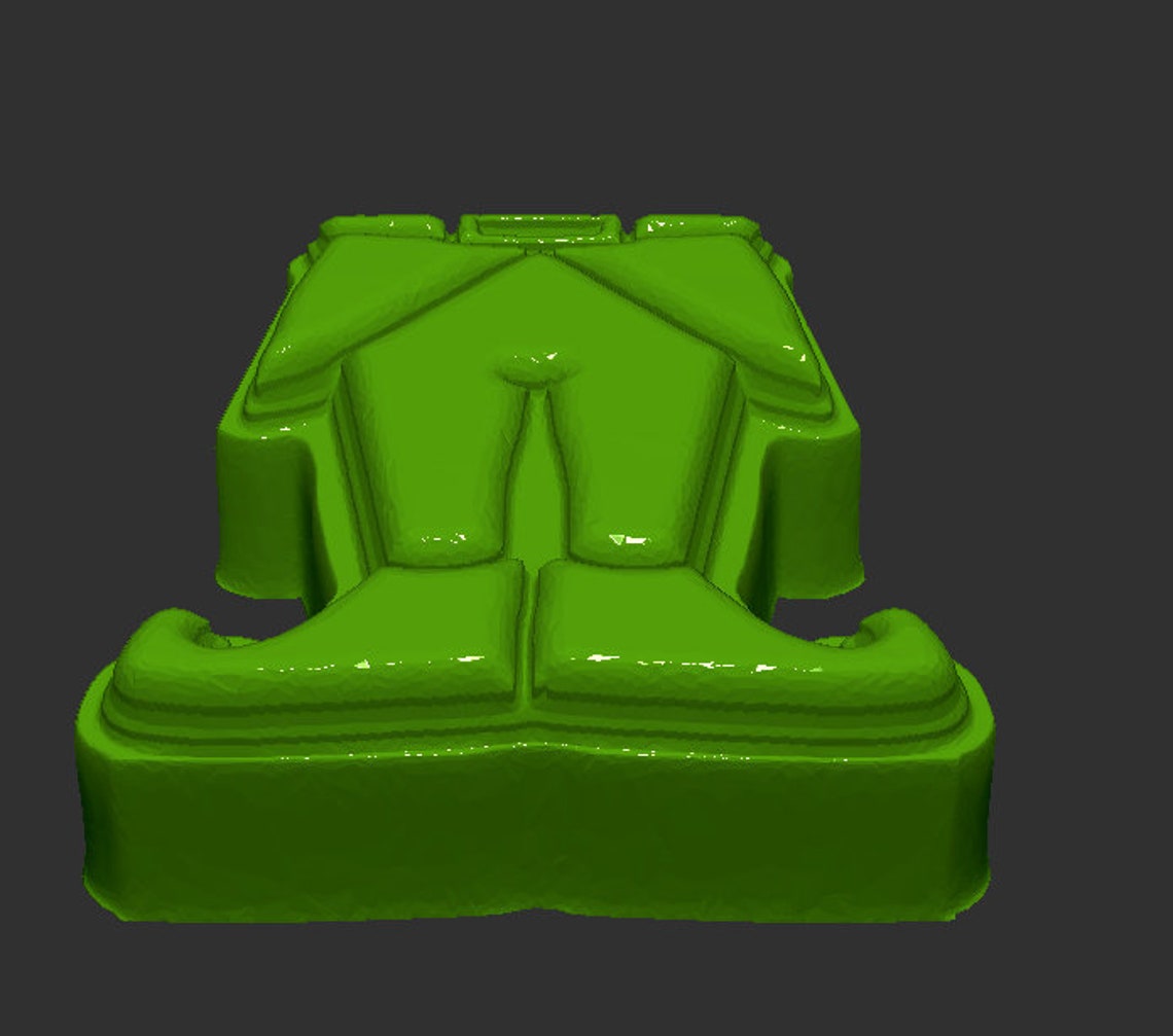 Elf Legs STL File for 3d Printing - Laser CNC Router - 3D Printable ...