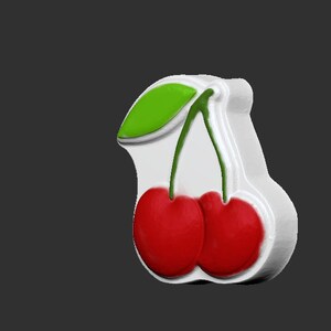 Cherries STL File for 3d Printing - Laser CNC Router - 3D Printable ...
