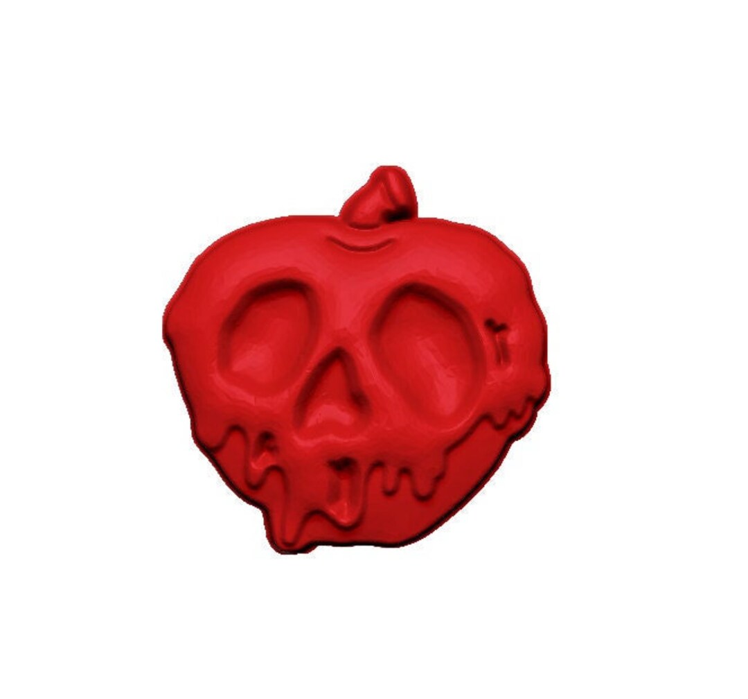Poison Apple STL File for 3d Printing Laser CNC Router 3D Printable ...