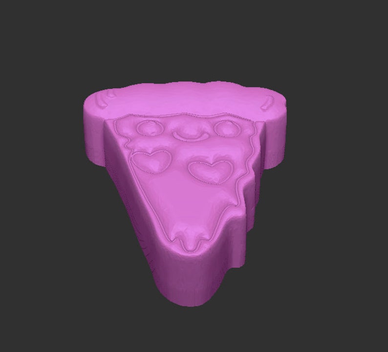 Love Pizza STL File for 3d Printing - Laser CNC Router - 3D Printable ...