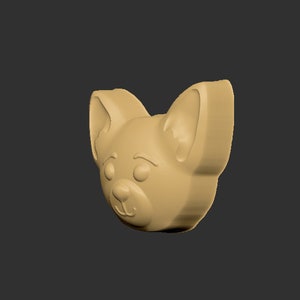 Chihuahua Dog STL File for 3d Printing - Laser CNC Router - 3D ...