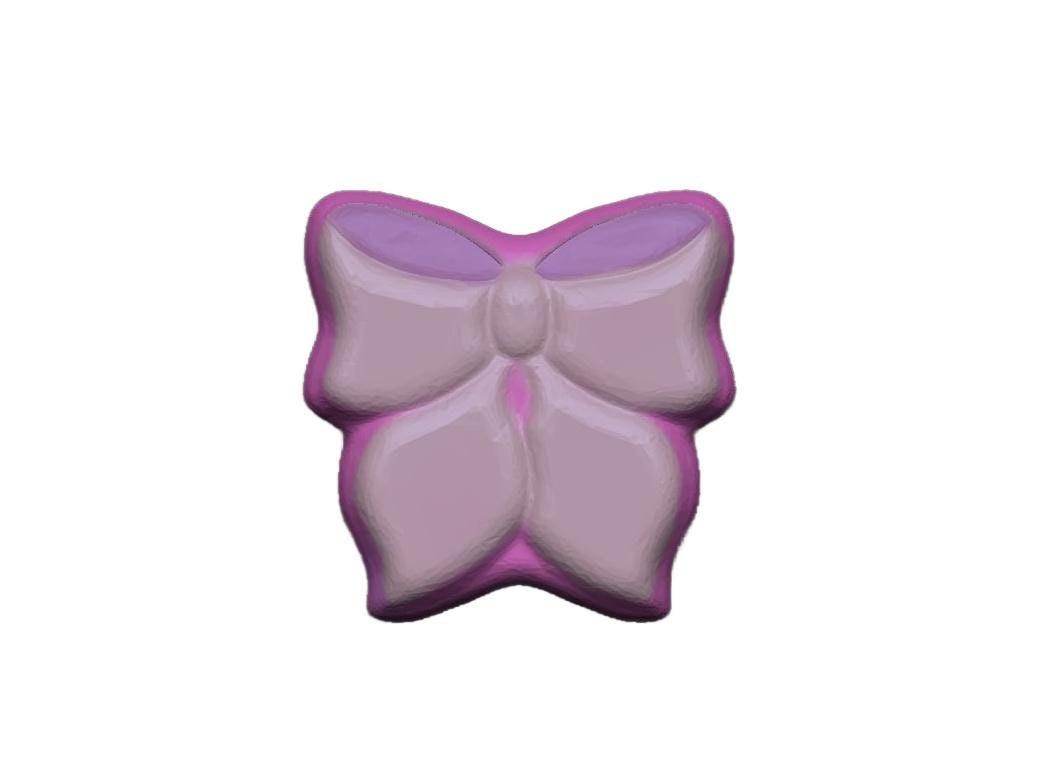 Fancy Bow STL File for 3d Printing - Laser CNC Router - 3D Printable ...