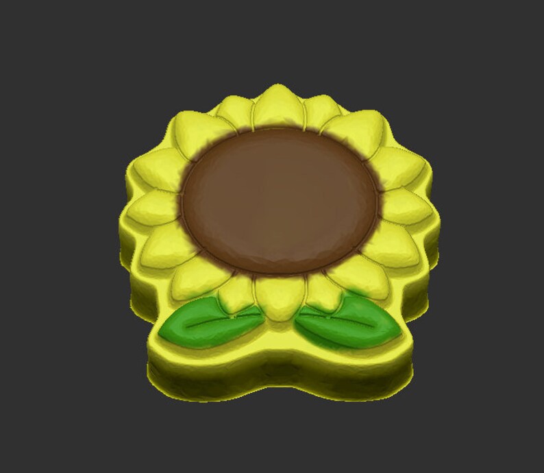 Sunflower STL File for 3d Printing - Laser CNC Router - 3D Printable ...