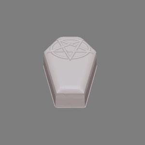 Wicca Coffin STL File for 3d Printing Laser CNC Router 3D - Etsy