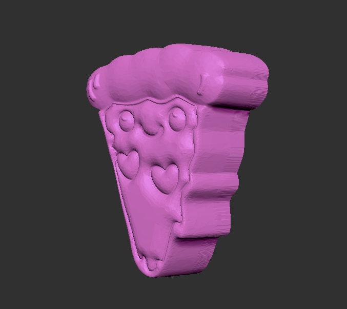 Love Pizza STL File for 3d Printing Laser CNC Router 3D - Etsy