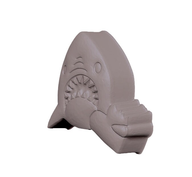 Shark Bite STL File for 3d Printing Laser CNC Router 3D - Etsy