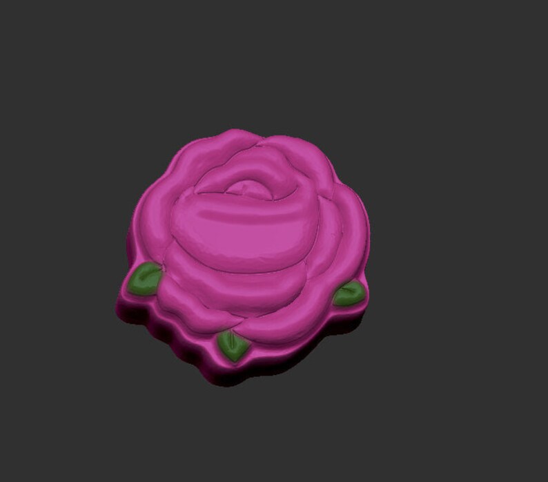 Rose STL File for 3d Printing - Laser CNC Router - 3D Printable Model ...