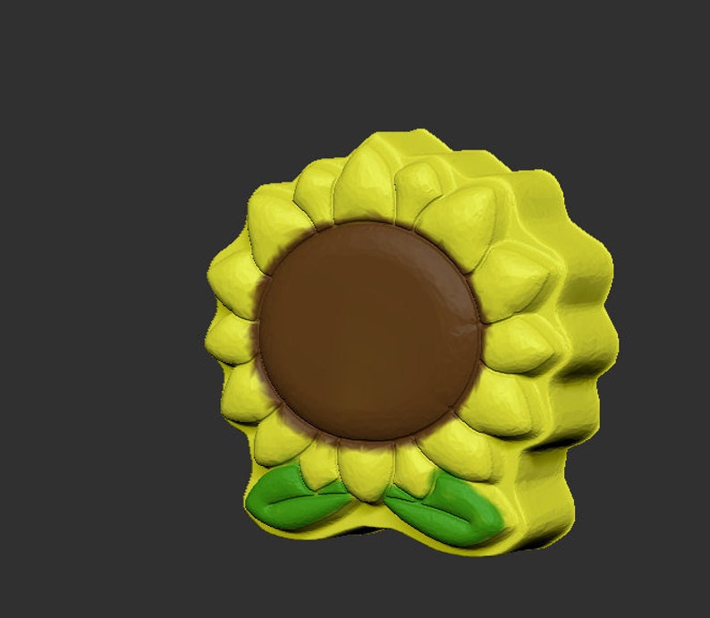 Sunflower STL File for 3d Printing - Laser CNC Router - 3D Printable ...