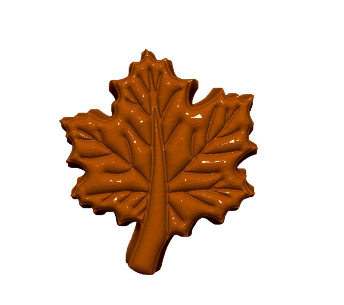Maple Leaf STL File for 3d Printing - Laser CNC Router - 3D Printable ...