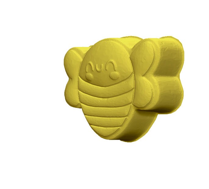 Kawaii Bee STL File for 3d Printing Laser CNC Router 3D Printable Model ...