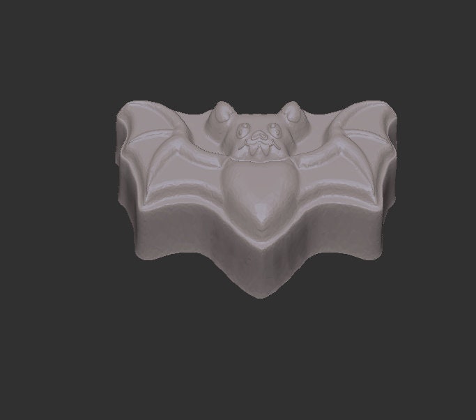 Cute Little Bat STL File for 3d Printing Laser CNC Router 3D Printable ...