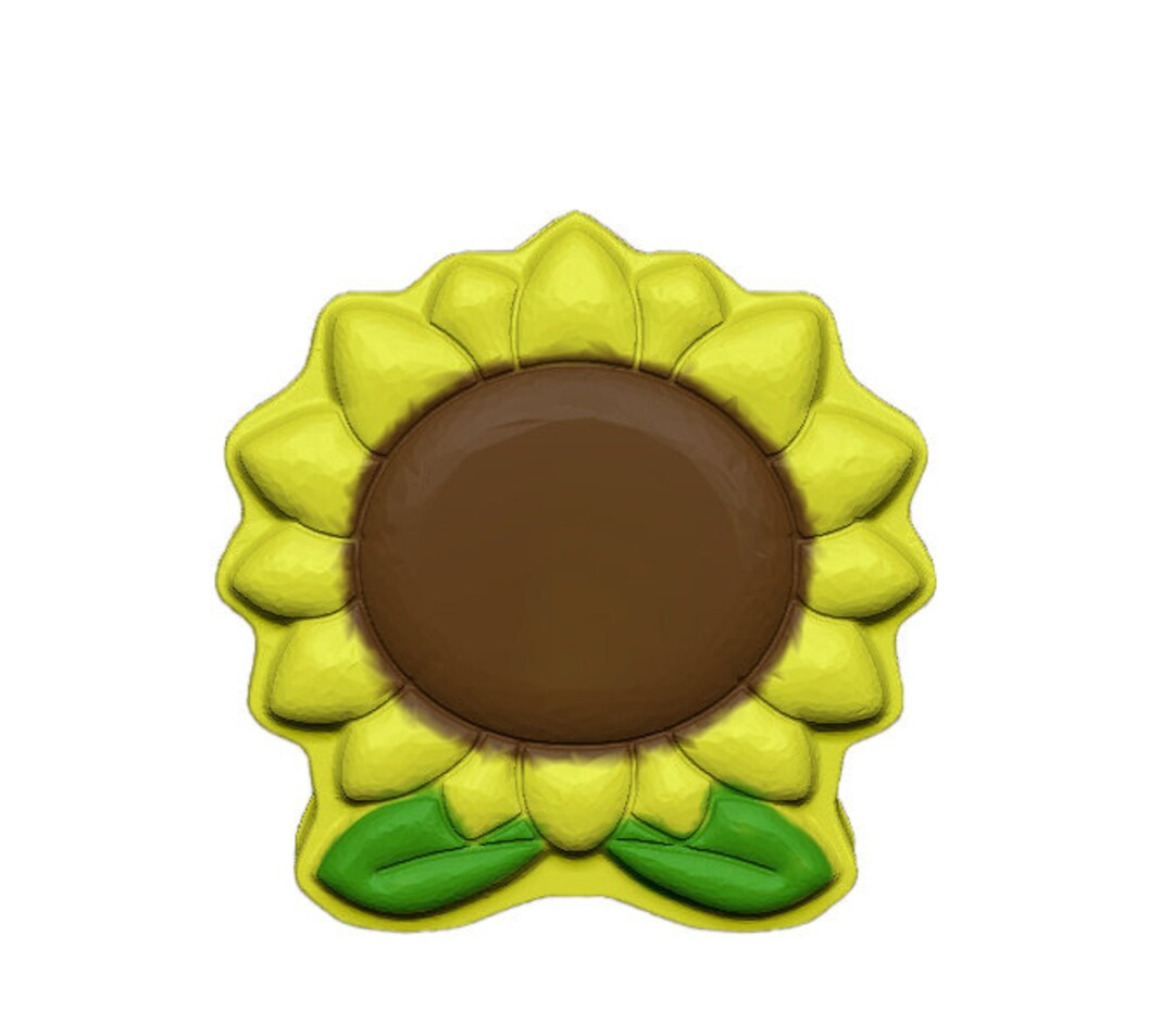 Sunflower STL File for 3d Printing - Laser CNC Router - 3D Printable ...