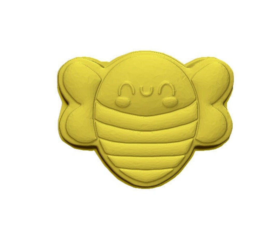 Kawaii Bee STL File for 3d Printing - Laser CNC Router - 3D Printable ...