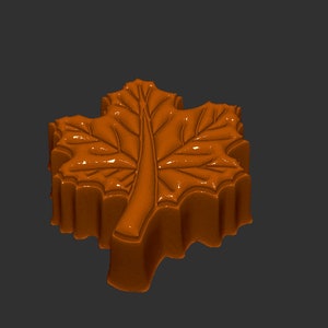 Maple Leaf STL File for 3d Printing - Laser CNC Router - 3D Printable ...