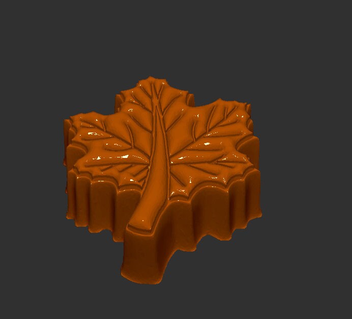 Maple Leaf STL File for 3d Printing - Laser CNC Router - 3D Printable ...