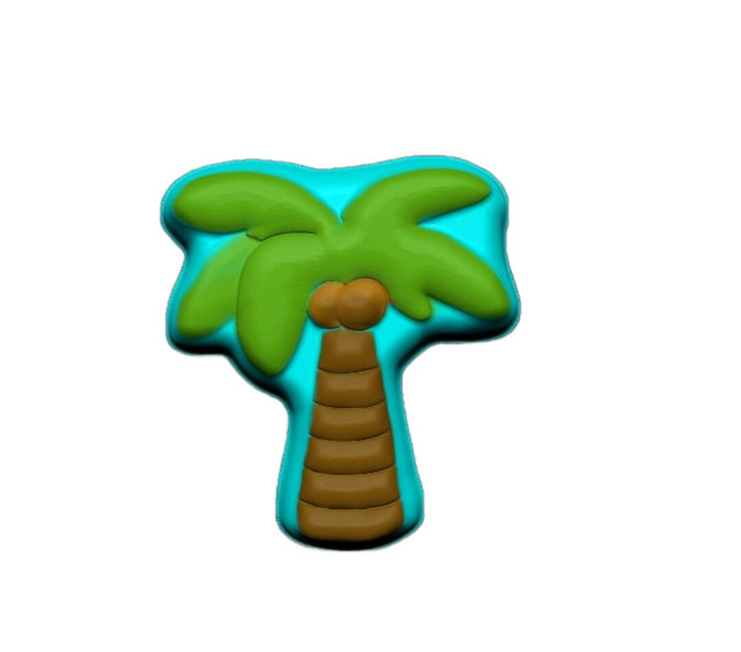 Palm Tree STL File for 3d Printing - Laser CNC Router - 3D Printable ...