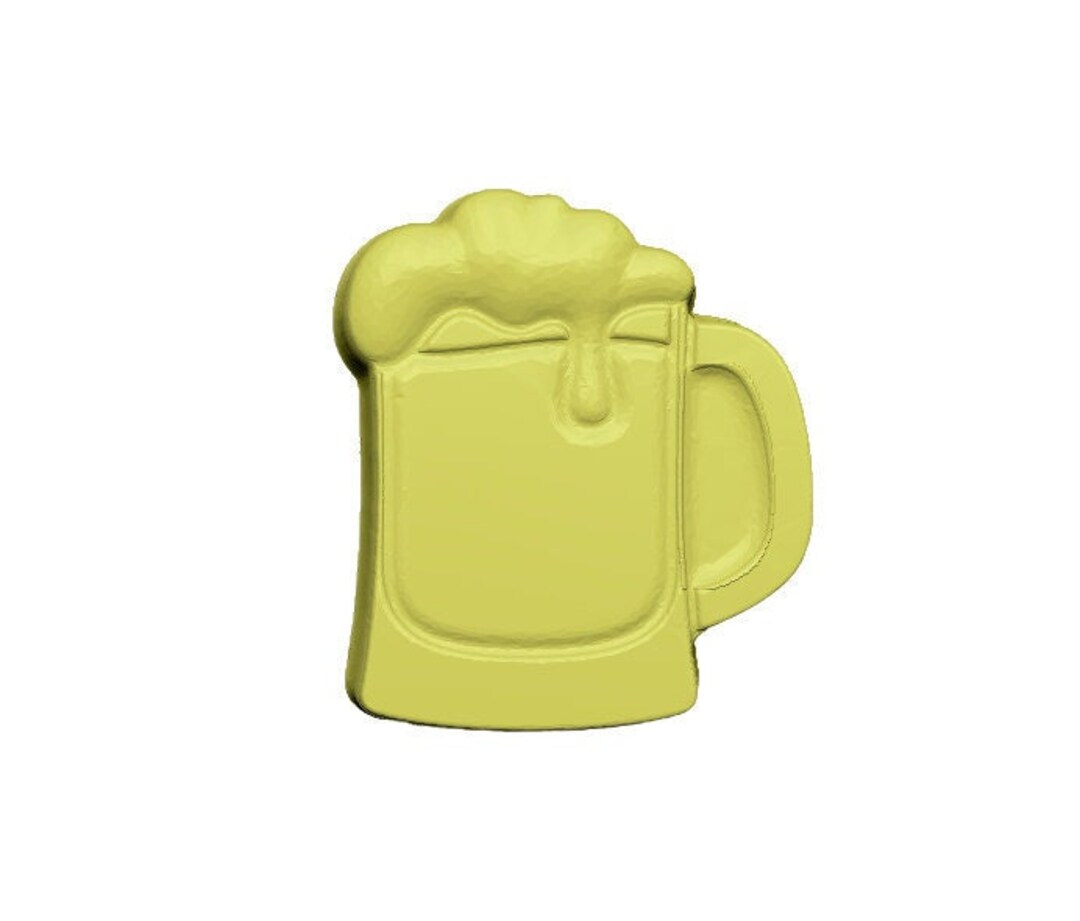 Beer or Rootbeer Mug STL File for 3d Printing - Laser CNC Router - 3D ...