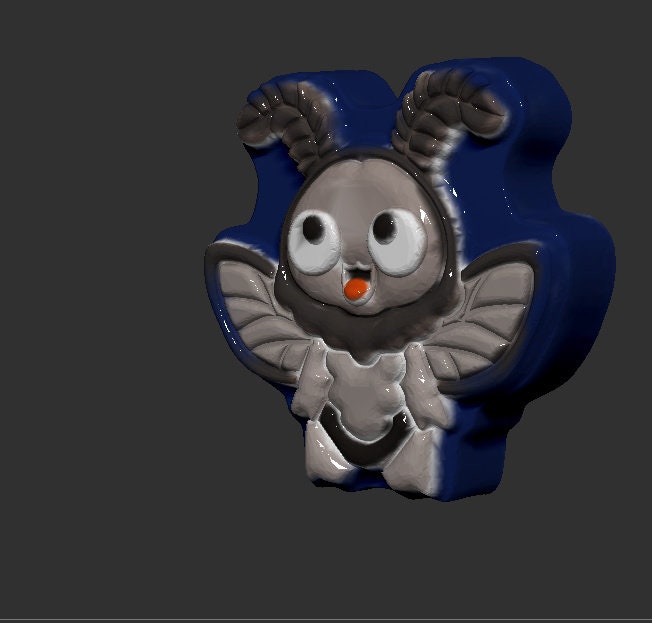 Kawaii Mothman STL File for 3d Printing Laser CNC Router 3D Printable ...
