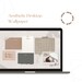 Desktop Organizer Wallpaper Calendar 2023 72 Brown Paper - Etsy UK