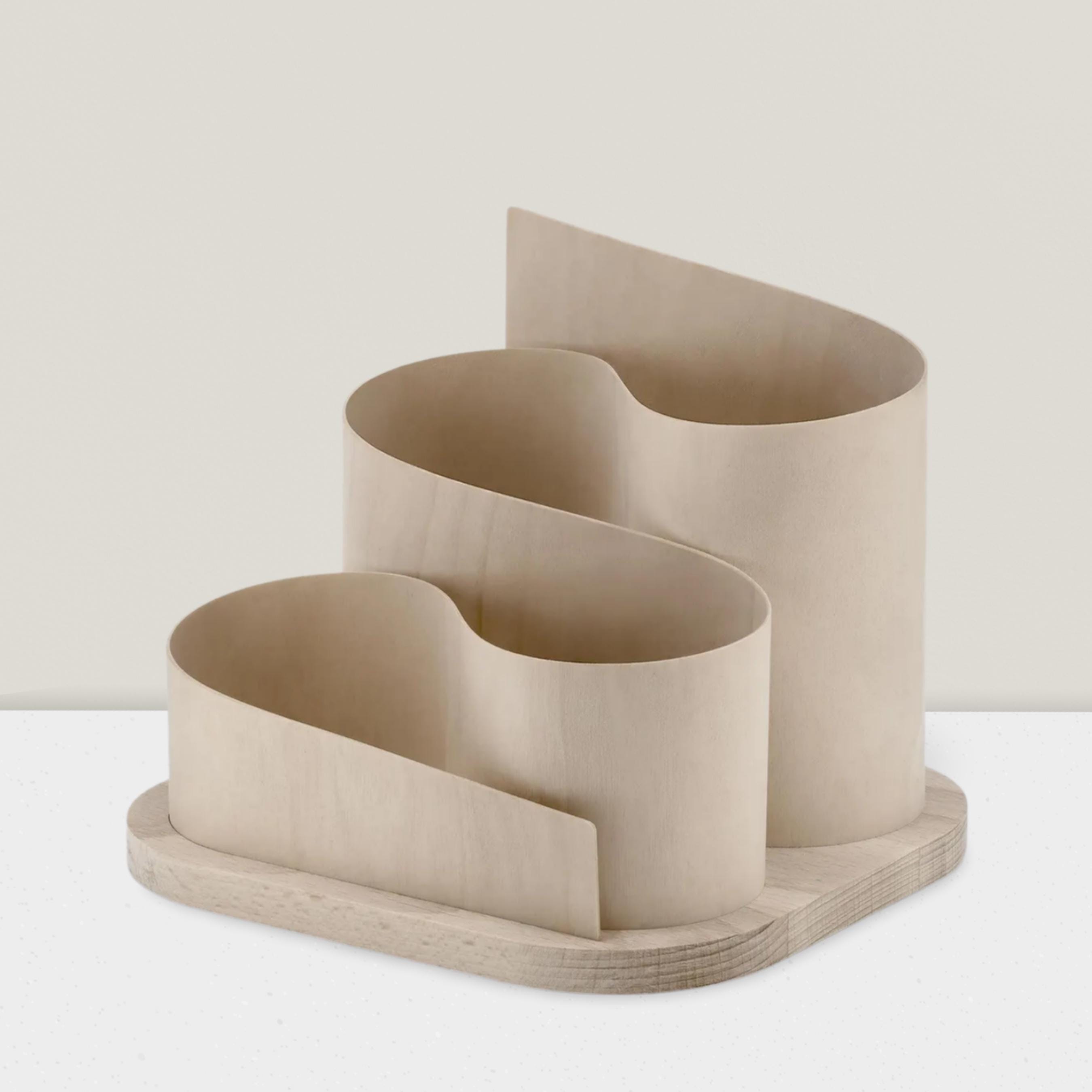 Aesthetic Wave Organizer 3D Printed Desktop Organizer Colour ...