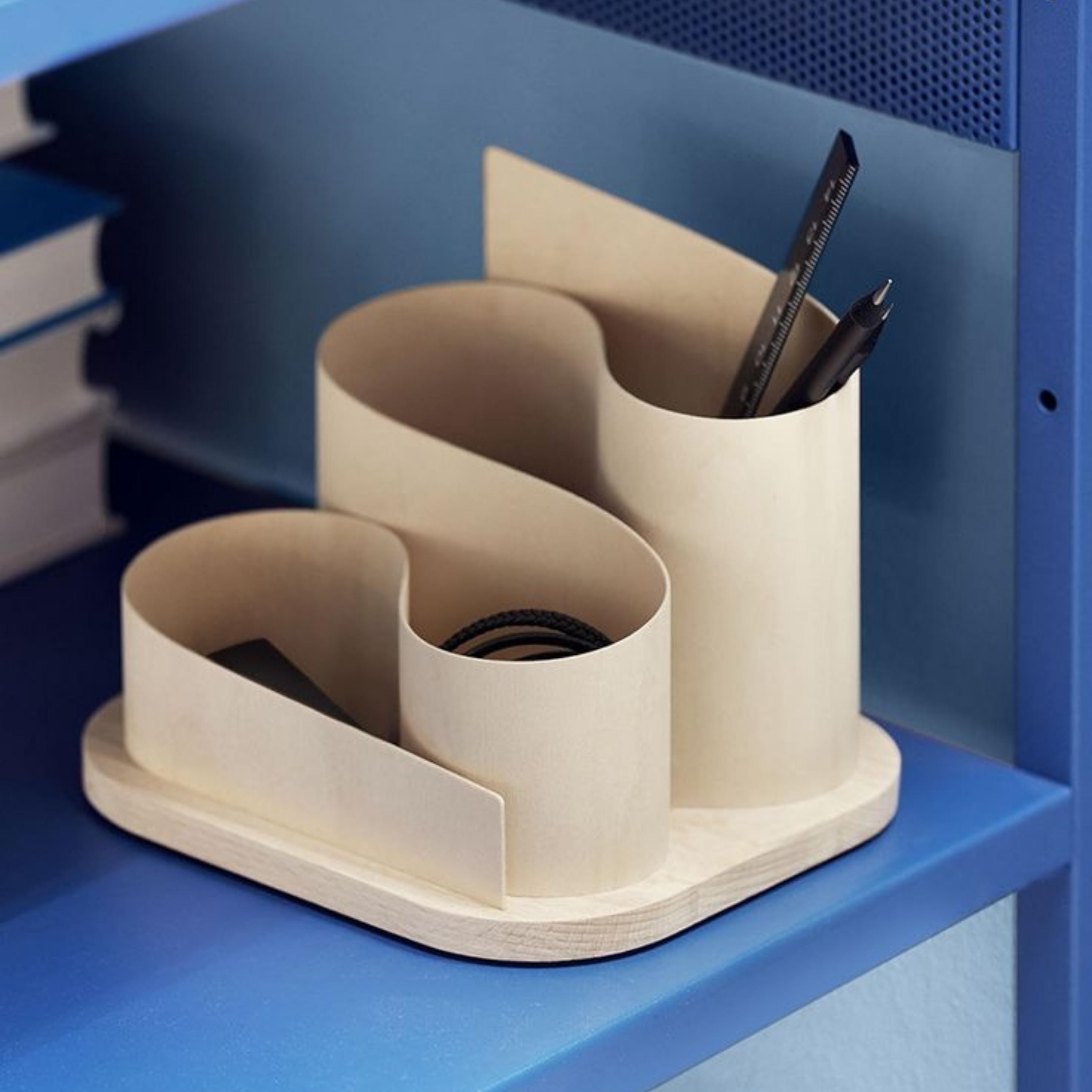 Aesthetic Wave Organizer 3D Printed Desktop Organizer Colour ...