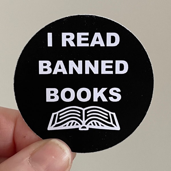 Read Banned Books Bumper Sticker - Etsy