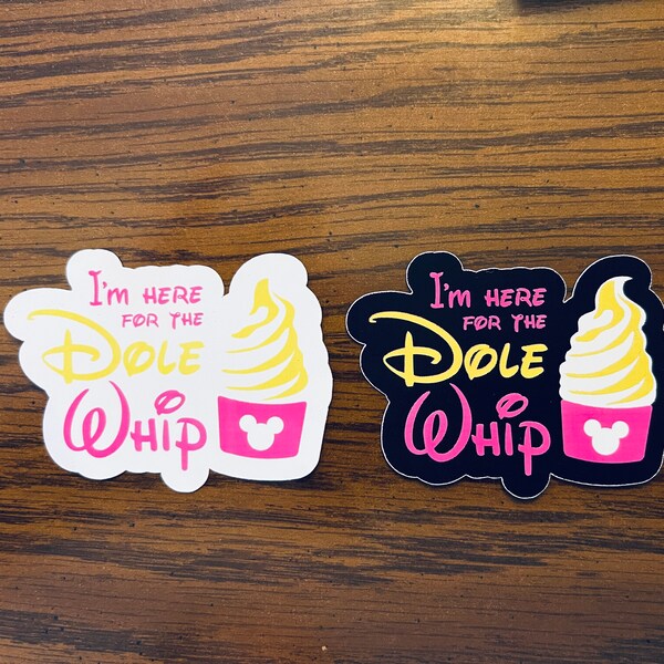 Dole Whip Sticker - Etsy