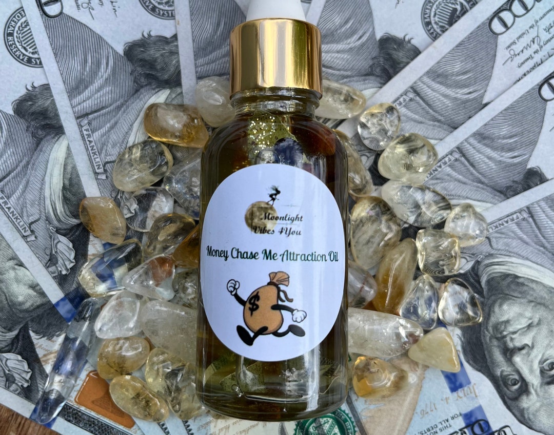 Money Chase Me (elixir Infused Ritual Oil) | Money & Success Attraction ...