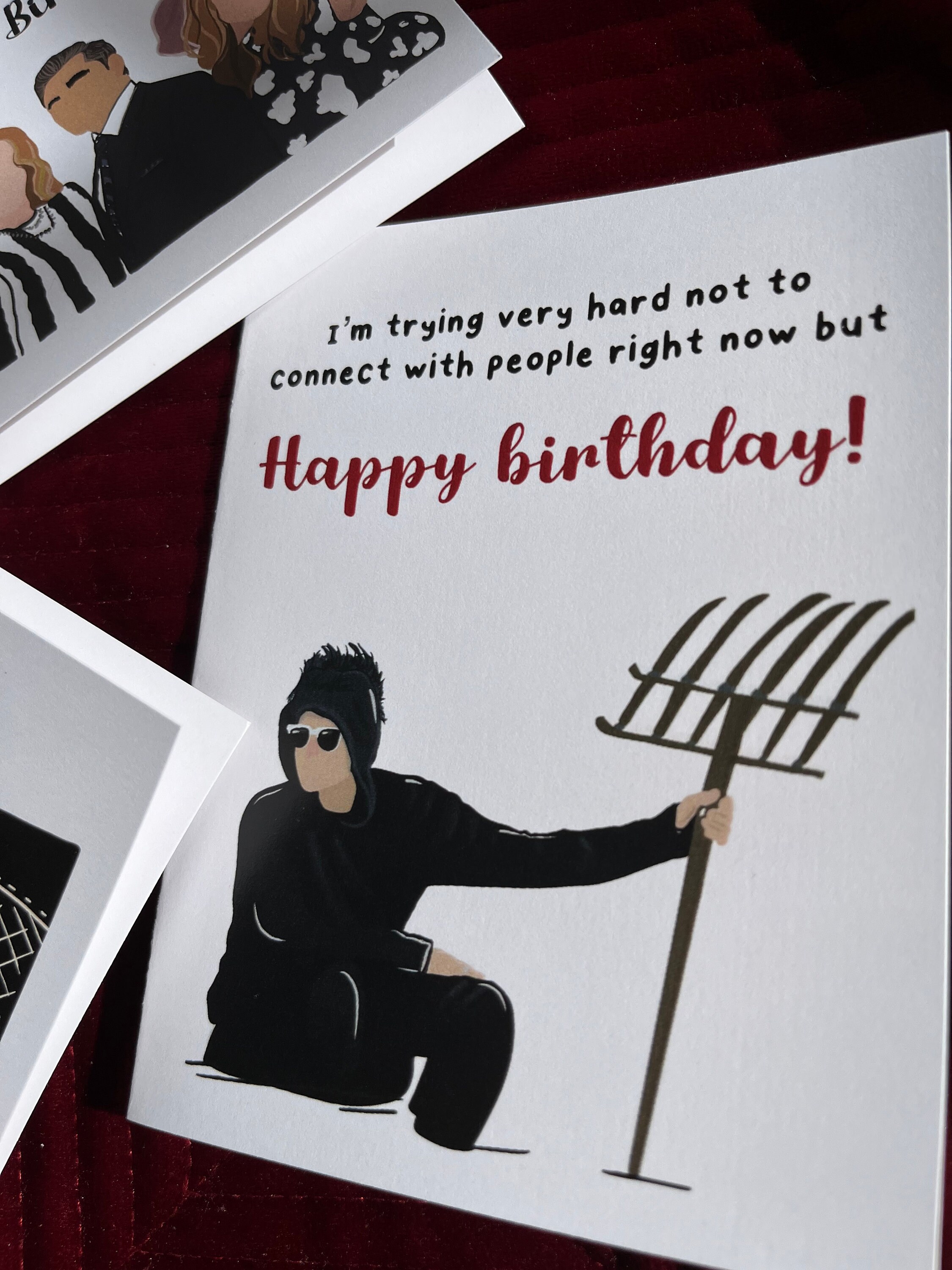 Schitt's Creek Birthday Cards Moira Rose, David Rose, Johnny Rose ...