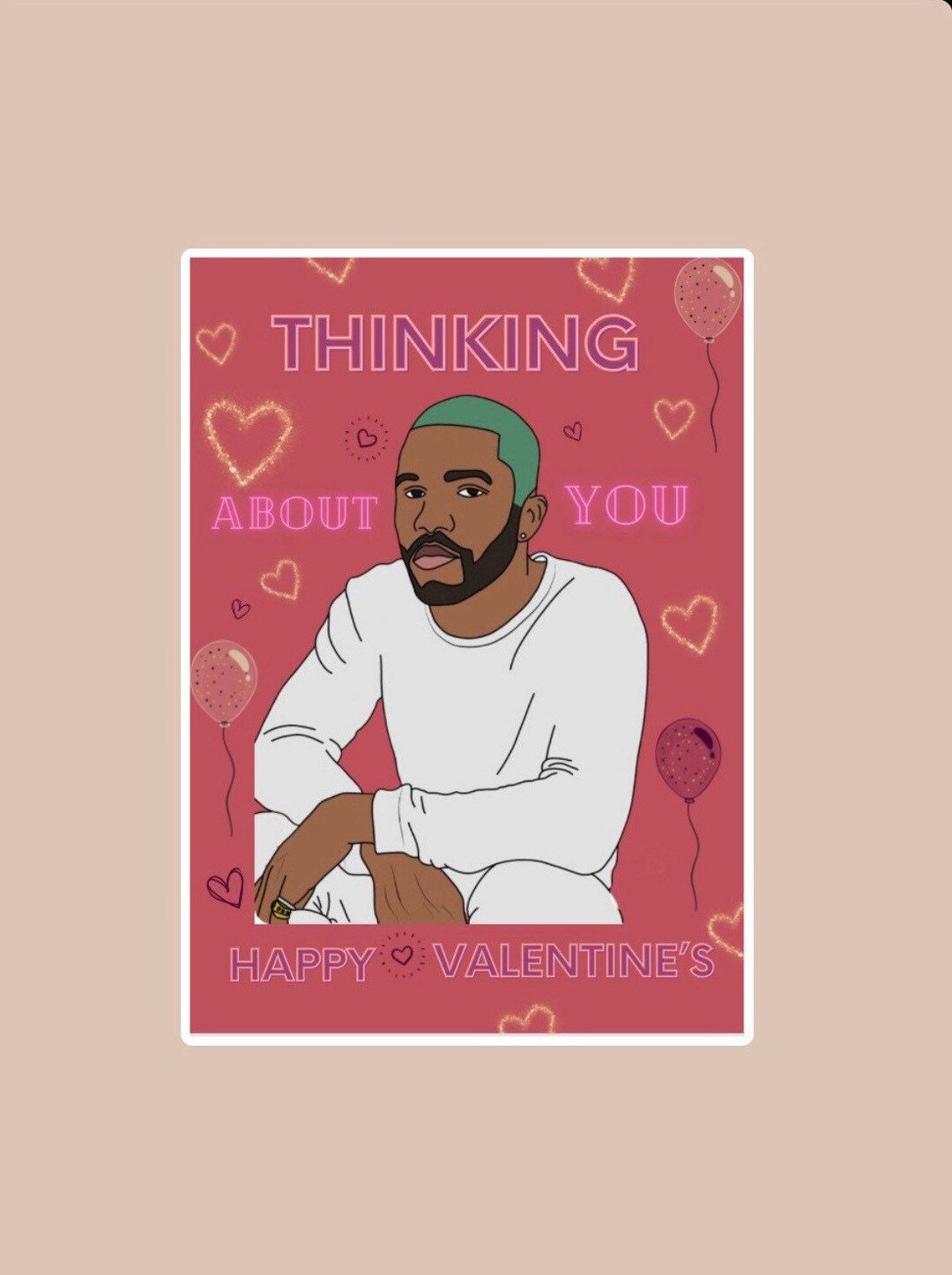 Frank Ocean Valentines Day Card Celebrity Valentines Day - Etsy