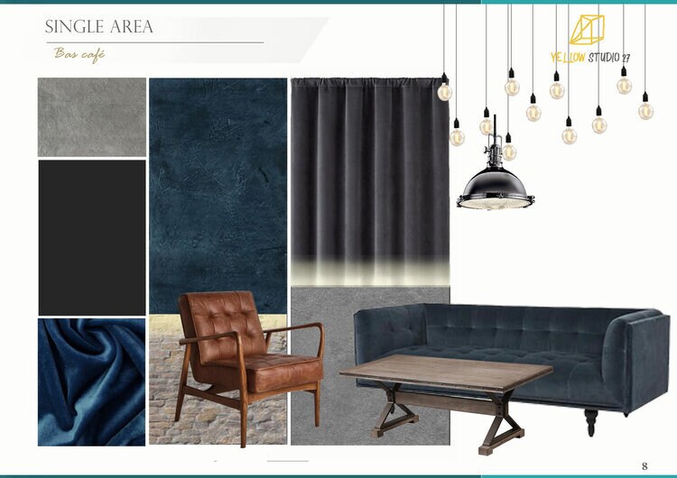 Interior Design Service, (bespoke Mood Board + Color Palette) Digital ...