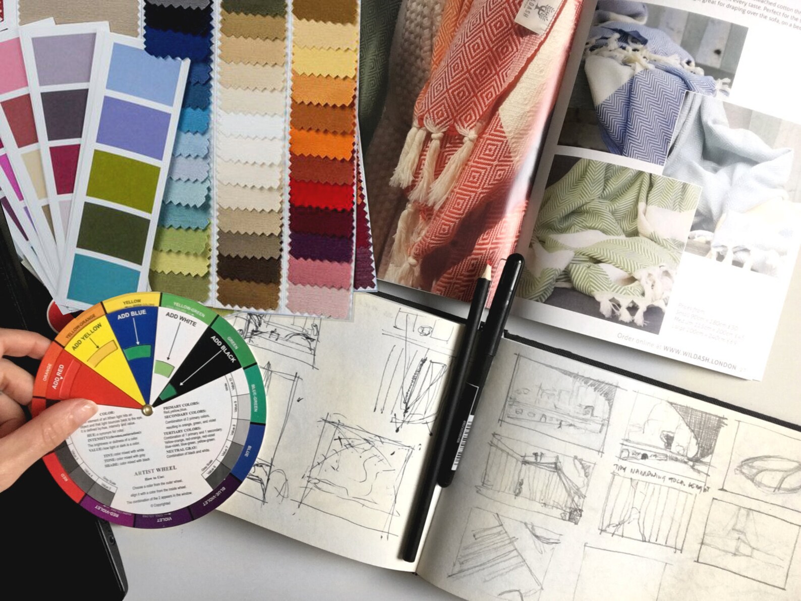 Interior Design Service, (bespoke Mood Board + Color Palette) Digital ...