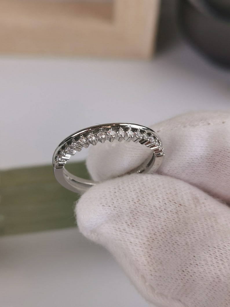 Lab Made Zircon Ring Smooth Zircon Dainty Crystal Jewelry - Etsy