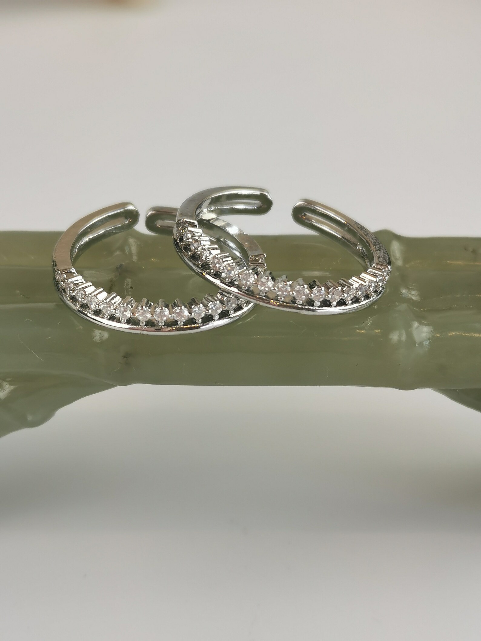 Lab Made Zircon Ring Smooth Zircon Dainty Crystal Jewelry - Etsy