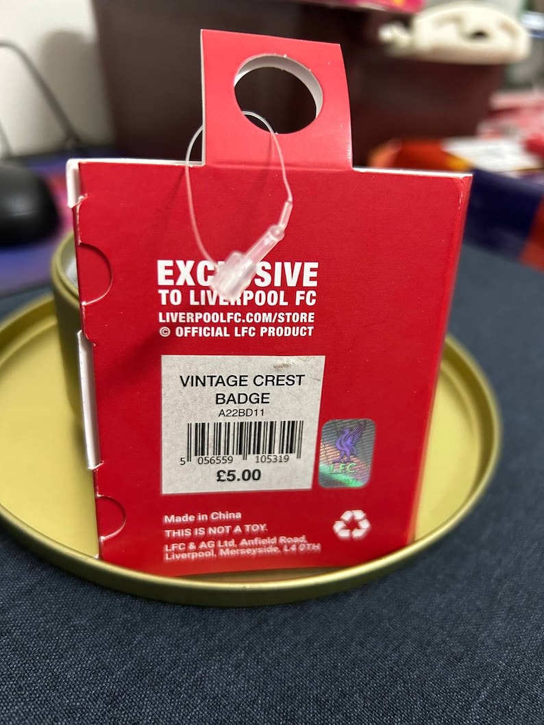 Liverpool FC Pin Badges// Official Original Product // 6usd - Etsy