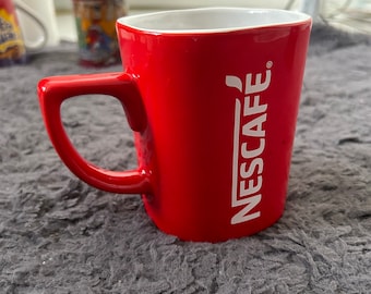 4 Brand New Nescafe Instant Coffee Red 8oz Cup Mug - Etsy