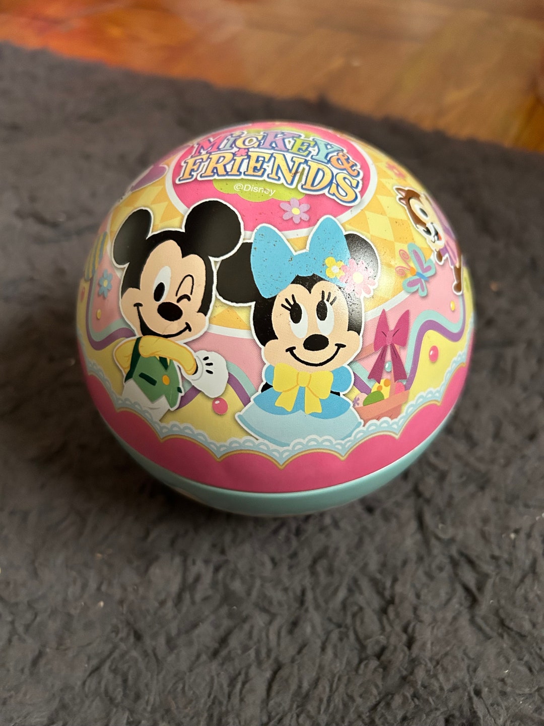 Mickey and Friends Disney Sphere Tin Box // Priced 5usd - Etsy UK