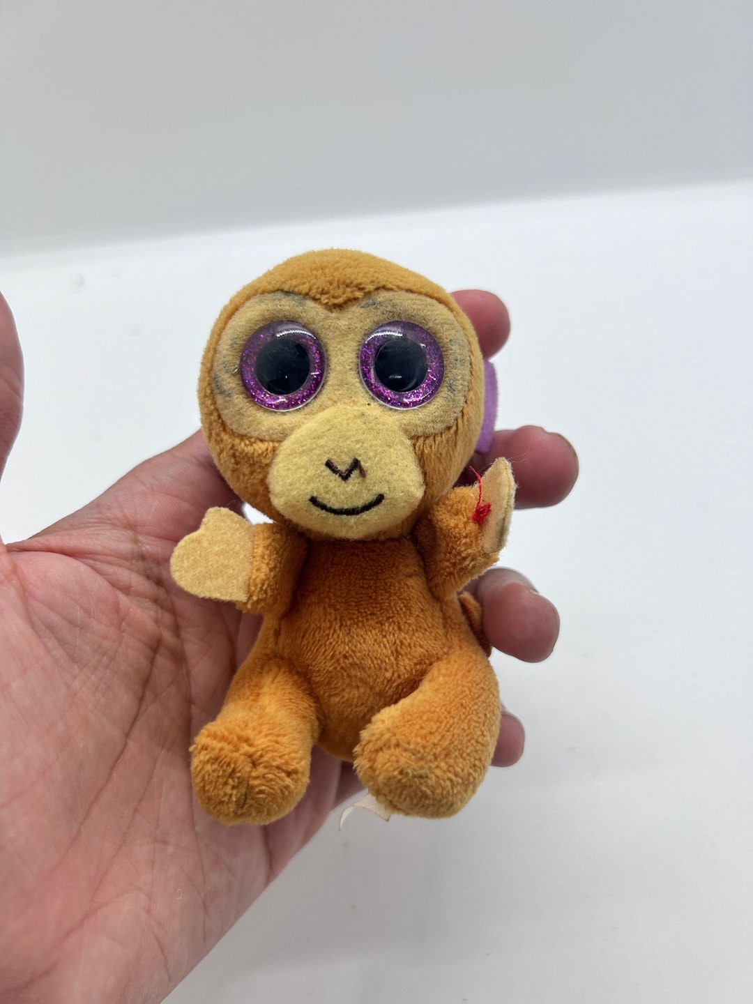 Mcdonald's Happy Meal Toy TY Beanie Boos BONGO the Monkey-2017 3in - Etsy