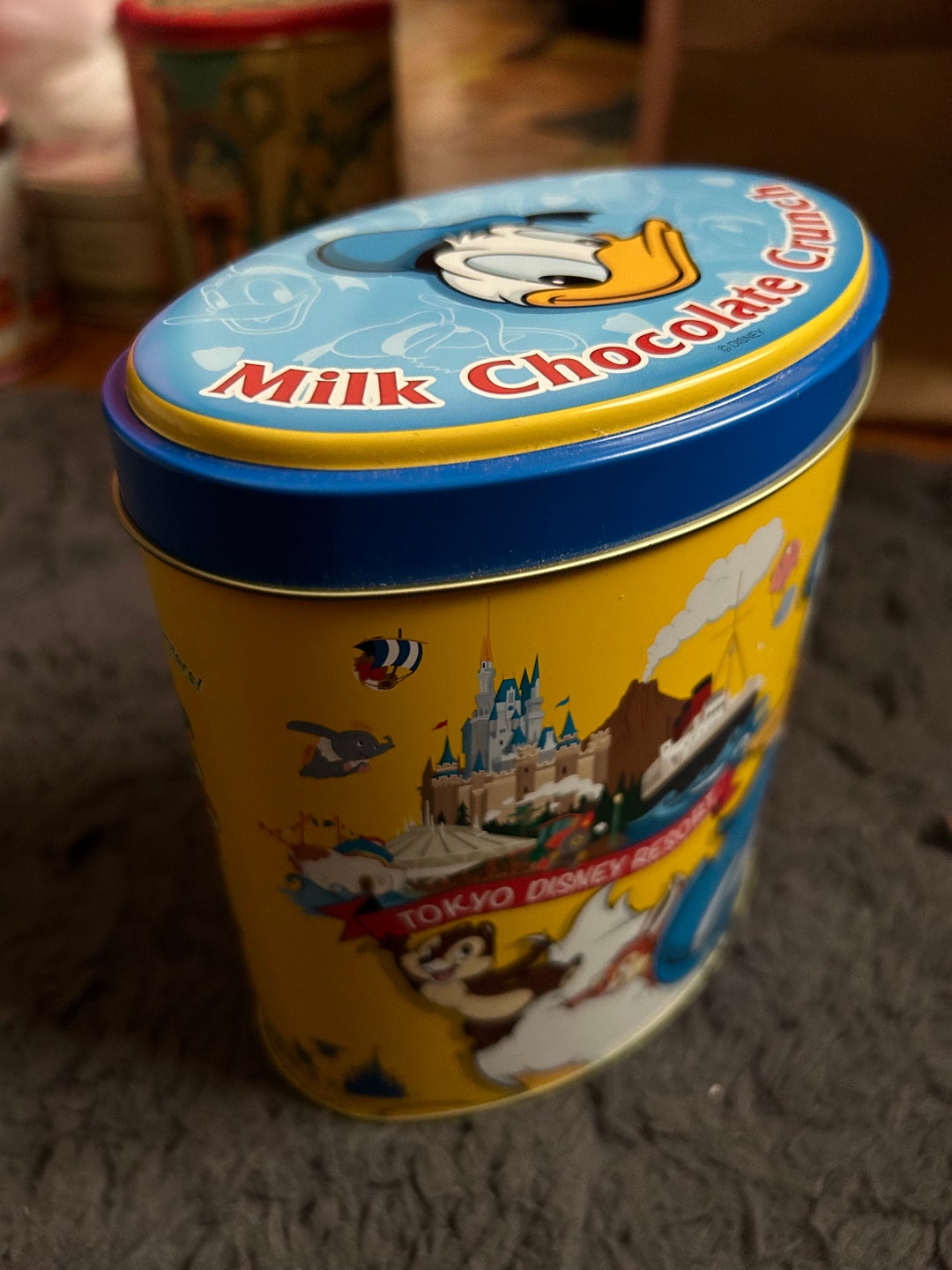 Disney Milk Chocolate Tin Box // Priced 5usd - Etsy