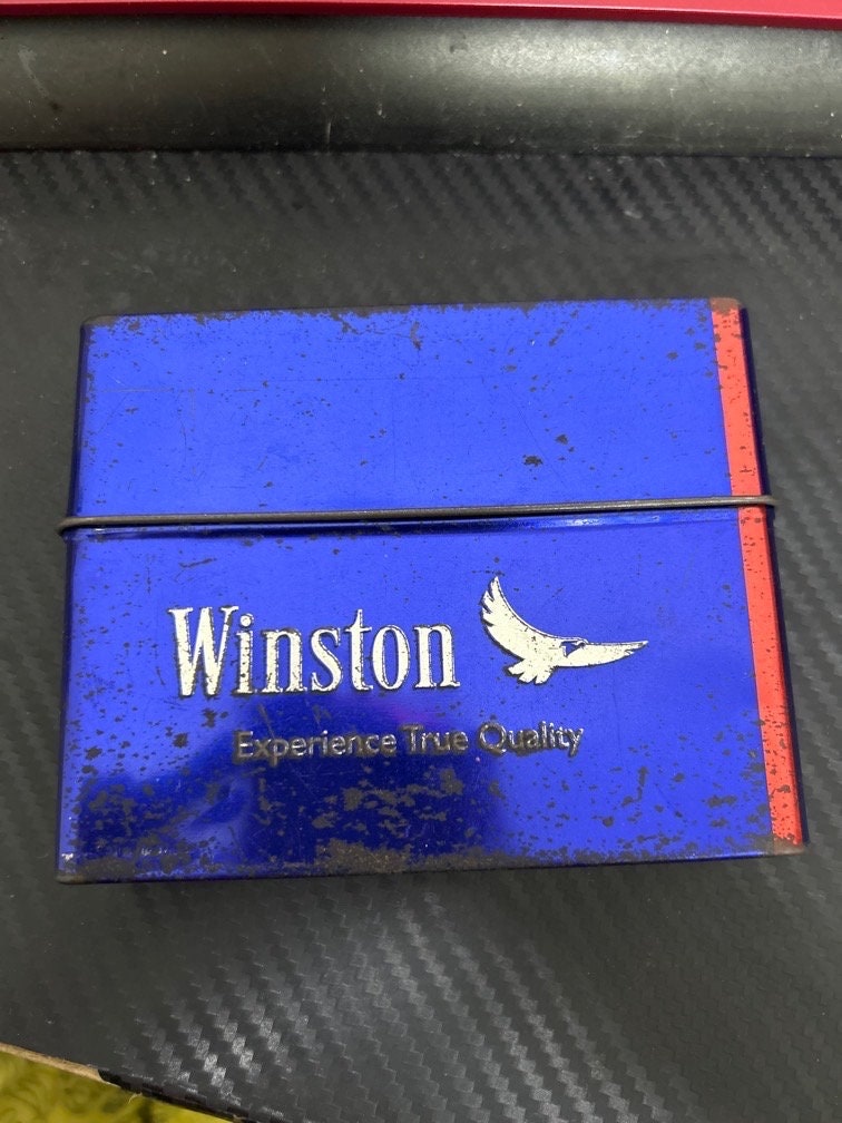 Winston Limited Edition 1970 Vintage Tin Box // 1 Unit Left - Etsy
