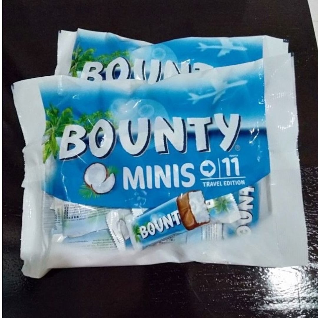 Bounty Mini Chocolate 11 Minis // Super Exquisite and Delicious Candy ...