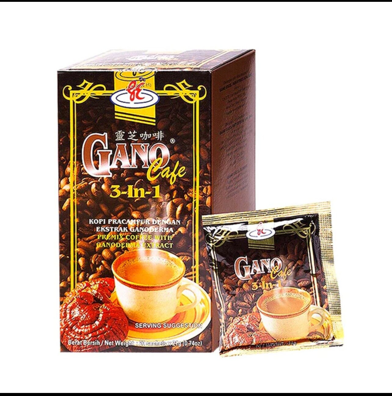 Gano Excel 3 in 1 Ganoderma Premix Coffee Instant Aromatic Coffee - Etsy